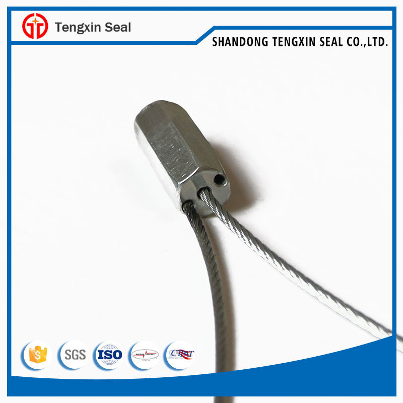 Tengxin TX-CS 203 self-locking tamper proof hexagonal customized priting wire cable seal