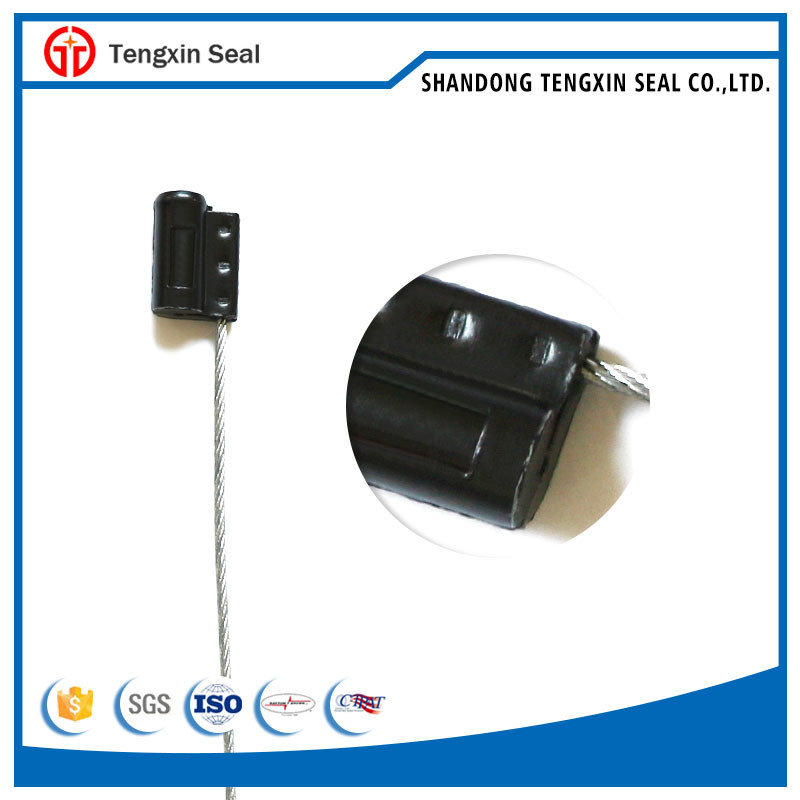 Shandong TX-CS303 Self-developed numbered security Zinc alloy cable seal with customized mark