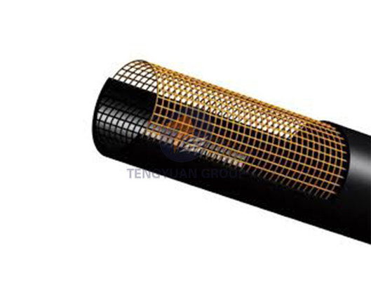 Good creep resistance HDPE Steel Mesh Reinforced Pipe