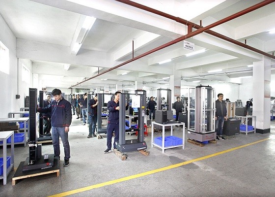 Shenzhen Wance Testing Machine Co., Ltd. factory production line