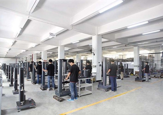 Shenzhen Wance Testing Machine Co., Ltd. factory production line