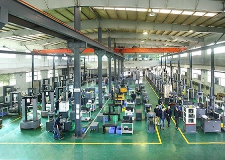 Shenzhen Wance Testing Machine Co., Ltd. factory production line