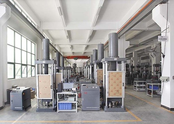 Shenzhen Wance Testing Machine Co., Ltd. factory production line
