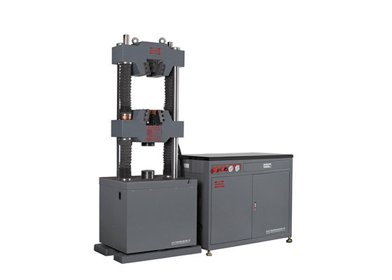 300kN Dual Space Rebar Testing Machine With Hydraulic Wedge Grip HUT305A