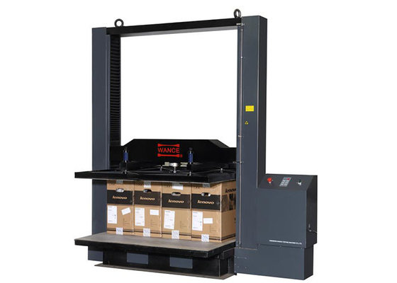 50kN Box Compression Testing Machine Packaging Testing Equipments 1500kg Weight
