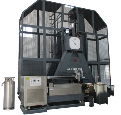 20000J ~ 100000J DWTT Testing Machine , Type E Pendulum Impact Tester