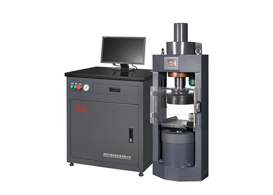 One Body Casting Frame Compression Testing Machine Built - In Load Cell HCT206B