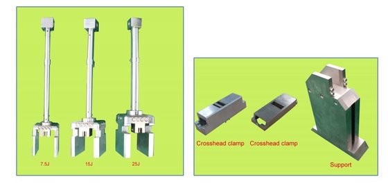 Pendulum Impact Testing Machine 25J  tensile impact test ASTM D1822 ISO8256 PIT501J