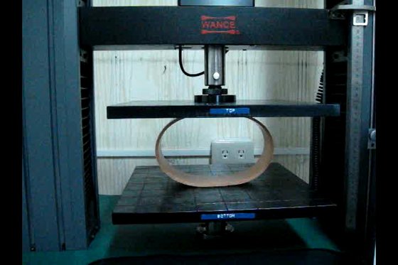 ASTM D2241 Standard PVC Pipe Testing Equipment For Flattening Test ETM104B
