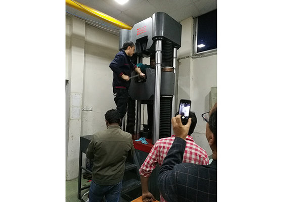 6 Column Automatic Servo Hydraulic Universal Testing Machine ASTM E8 Standard