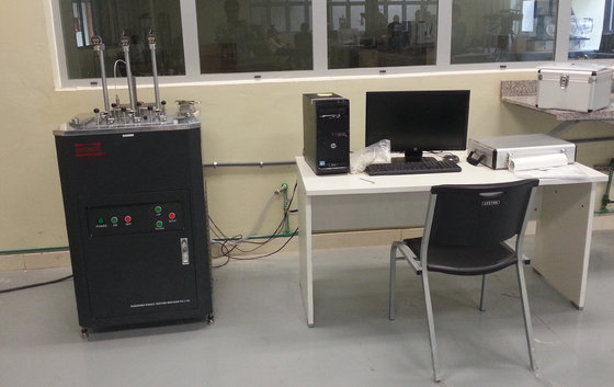 High Precision HDT Vicat Testing Machine For Fittings ASTM D1525 Standard  A Type