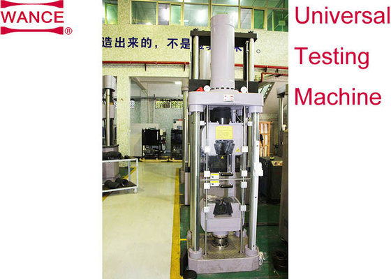 Single Zone Design Mechanical Tensile Testing Machine Microcomputer Controlled