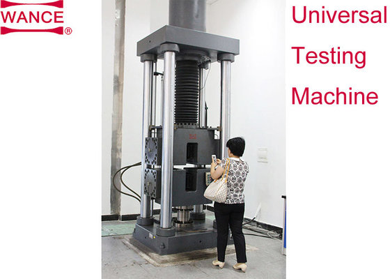 Static Hydraulic Universal Testing Machine , Tensile Strength Apparatus For Lab