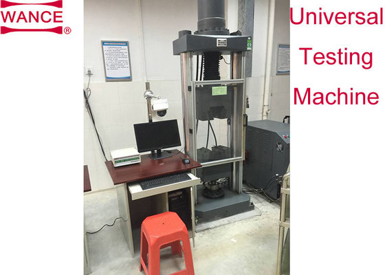 Strand Steel Wire Tensile Testing Machine With Extra Long Jaw Face ASTM A416 Standard