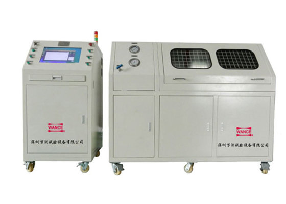 Oil / Water Medium Hydrostatic Pressure Testing Machine Air Leakage Tests