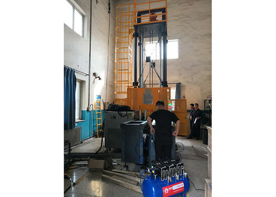 50000J Drop Weight Impact Test Machine Full Enclosure For Heavy Steel Platen