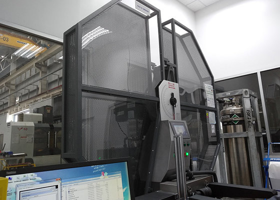 Charpy Pendulum Impact Testing Machine , Pendulum Impact Tester With 150 ° Striking Angle