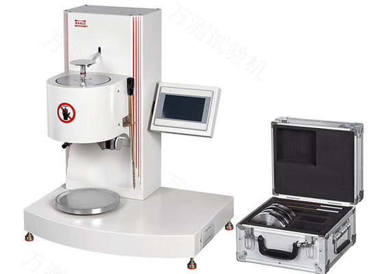 Computerised Melt Flow Index Machine Thermoplastics Wide Screen Display MFR MVR Test Result