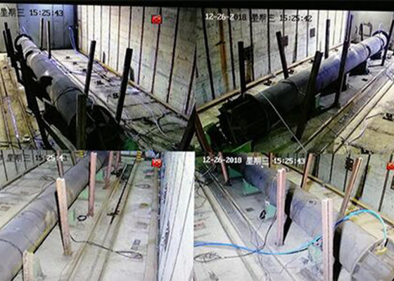 100Mpa 12m Tube Pressure Testing Equipment , Pipe Hydrostatic Testing Equipment