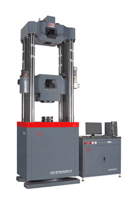 Wedge Grips Tension Testing Equipment , Hydraulic Compression Tester 6 Column