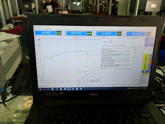 Wedge Grips Tension Testing Equipment , Hydraulic Compression Tester 6 Column