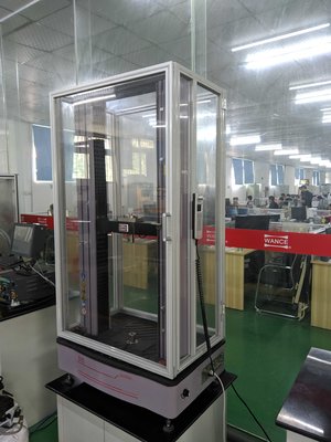 Interface Load Cell Tensile Strength Testing Machine 20kN For Plastic Rubber