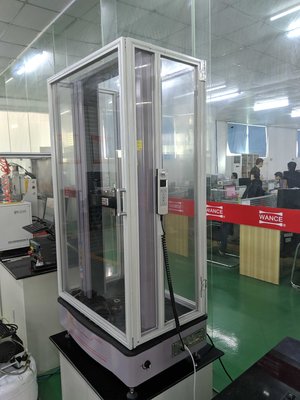 Interface Load Cell Tensile Strength Testing Machine 20kN For Plastic Rubber