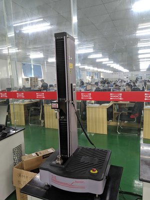 Single Column Mechanical Testing Machine Compression Test 1KN ISO 37 ASTM D412