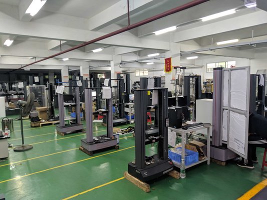 Single Column Mechanical Testing Machine Compression Test 1KN ISO 37 ASTM D412