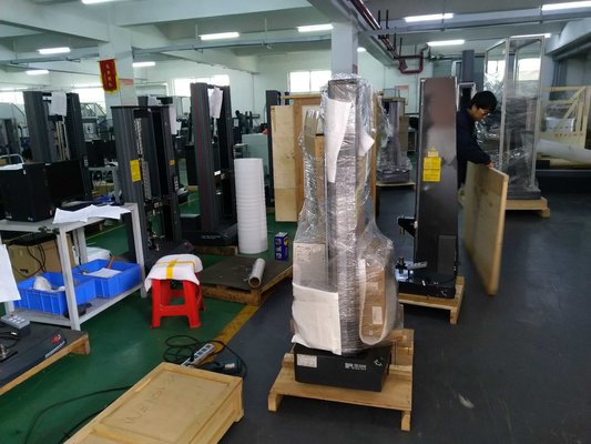 Single Column Mechanical Testing Machine Compression Test 1KN ISO 37 ASTM D412