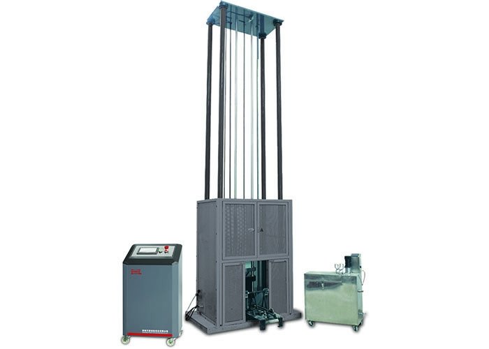 Solid Steel Plate Frame Drop Weight Impact Test Equipment 2000J ASTM E208 Standard