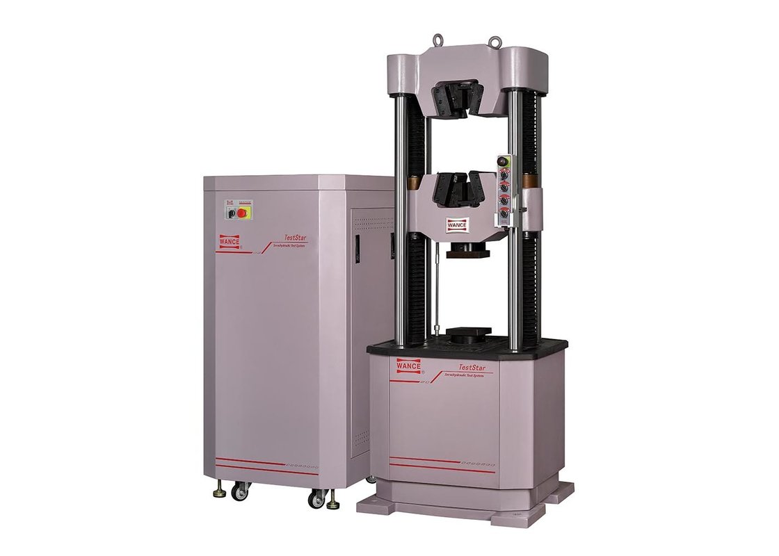 Large Tensile Testing Machine With Worm - Wheel Driven Crosshead Rebar Φ6~Φ32