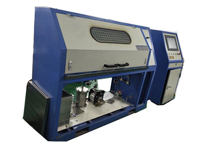 Oil Medium Hydraulic Hose Pressure Testing Machine For Automotive Steering Gear Hoses