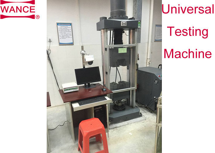 Strand Steel Wire Tensile Testing Machine With Extra Long Jaw Face ASTM A416 Standard