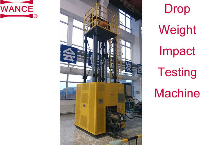 Fully Automatic Tear Testing Machine Drop Weight Impact Test Of Steel Self - Lock Design