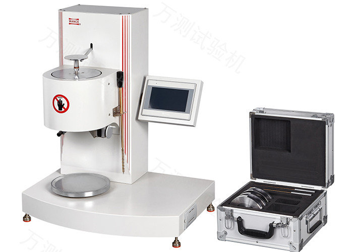 Computerised Melt Flow Index Machine Thermoplastics Wide Screen Display MFR MVR Test Result