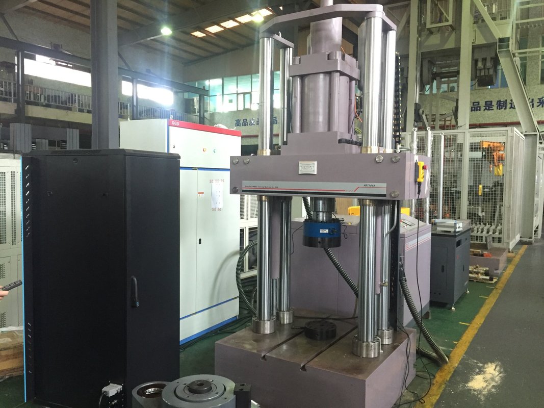 Servo Hydraulic Tension Fatigue Testing Equipment 1000kN 0.01-10Hz 0.5% Load Accuracy