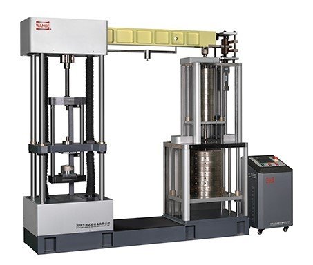 Durable Force Calibration Machine 50kN Lever Type 0.03% Accuracy Dead Weight Loading