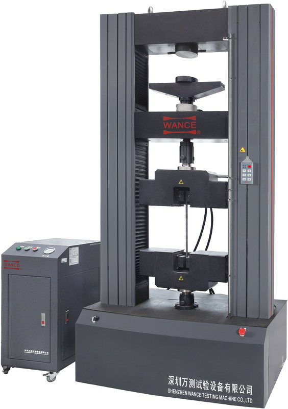 Electronic Universal Material Strength Testing Machine 600kN With Auto Extensometer ASTM E21 ETM105D