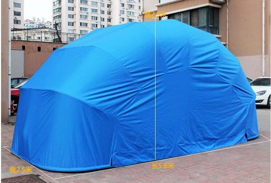 Folding stretch garage car parking tent