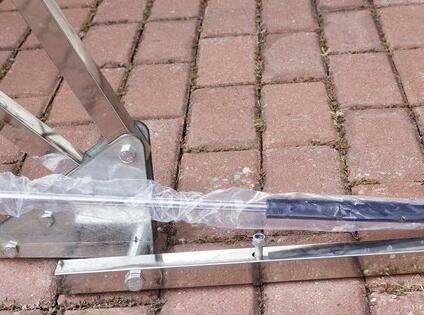 Folded parking tent Garage