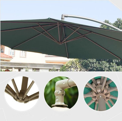 Garden umbrella canopy