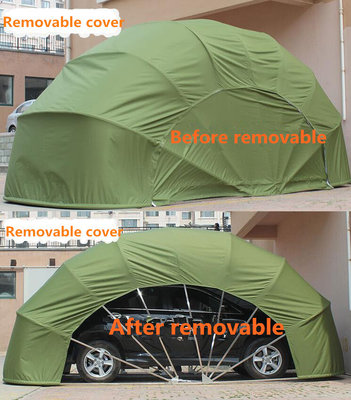 Manual Simple Retractable Car Port Shelter