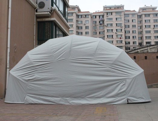 Manual Simple Folding Galvanized steel garage