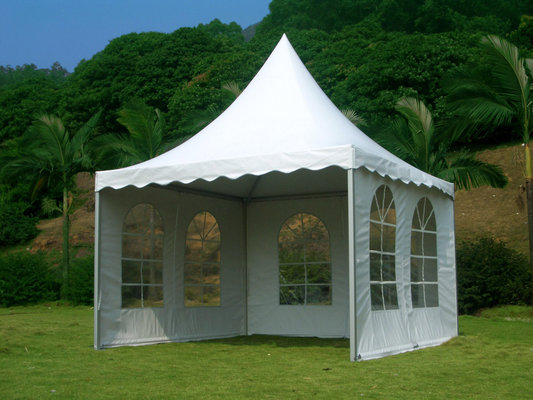 China High Quality Aluminum and PVC Pagoda Tents, 6x6m outdoor events pagoda party tent marquee, Best Quality Pagoda Tents supplier