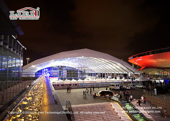 China Big clear span frame tent marquee, Large Outdoor Aluminum Sports Marquee Tennis Court Tent supplier