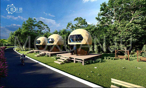China Double-deck structure of Hot Balloon Glamping Tent supplier