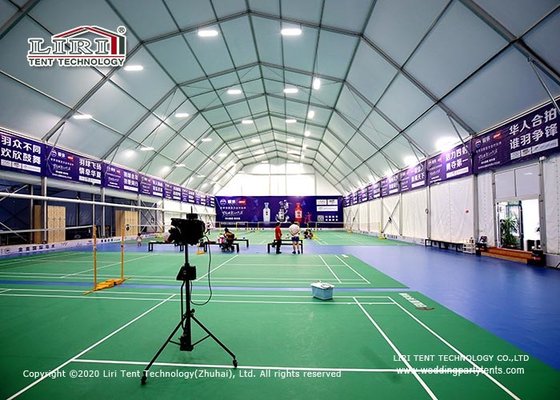 China Aluminum Tent  Polygon Huge Hall Badminton sport tent supplier