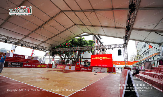 Double PVC Coated Fabric Big Sport Event Tents Size 204x120x3mm supplier