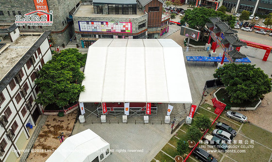 Double PVC Coated Fabric Big Sport Event Tents Size 204x120x3mm supplier